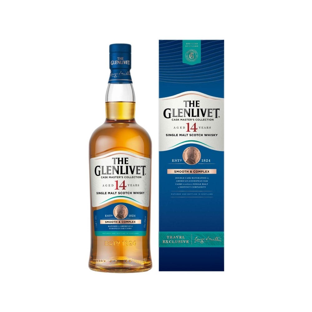 The Glenlivet 14 Year Old Cask Master’s Collection Single Malt Whisky 1L